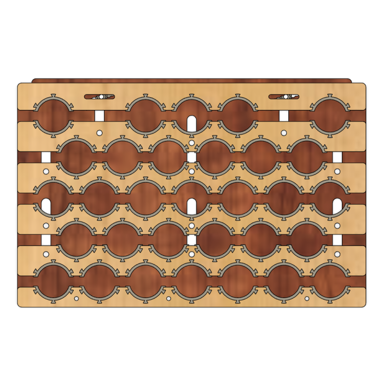 Lock-Pod Tray for Games Workshop miniatures - size M